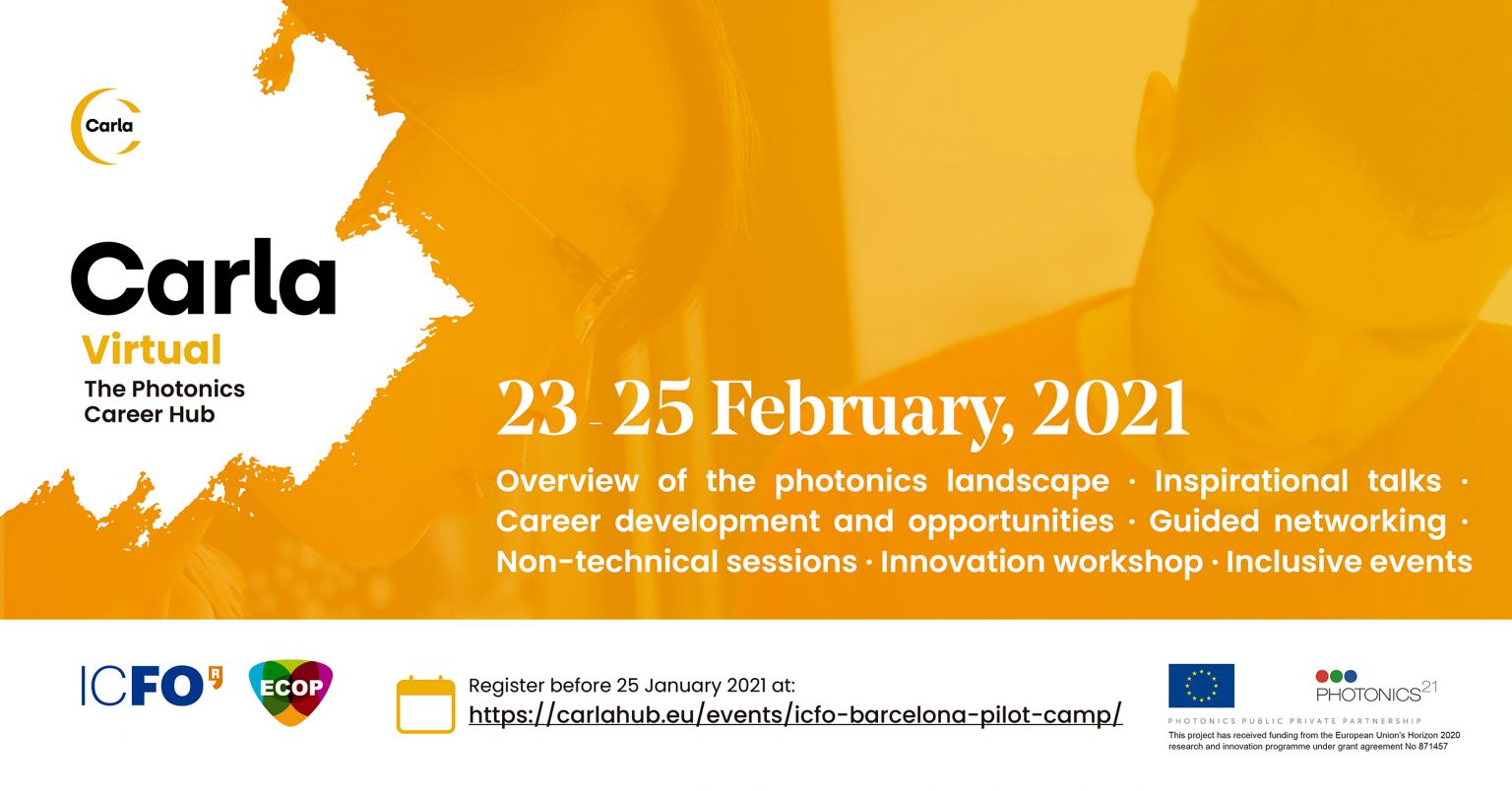 Camp ICFO Barcelona (Virtual) - Carla