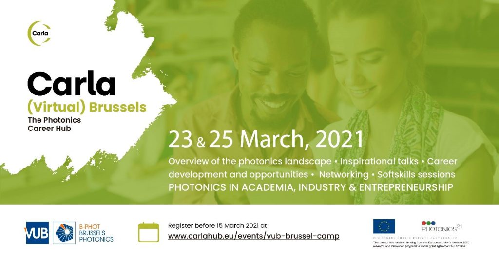 First edition of CARLA Camp VUB Brussels - Carla