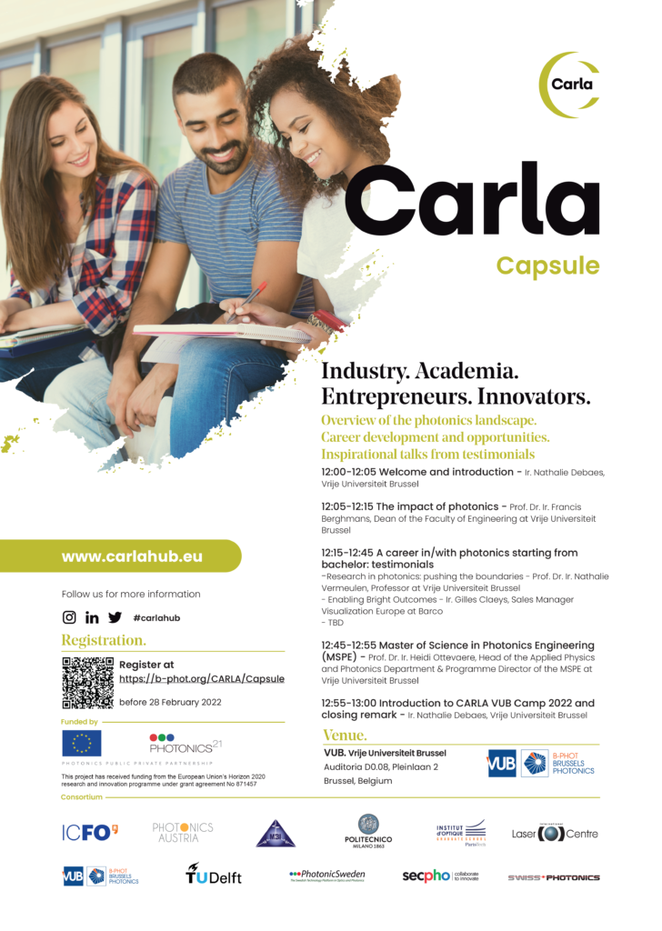 Capsule VUB Brussels (Hybrid) - Carla